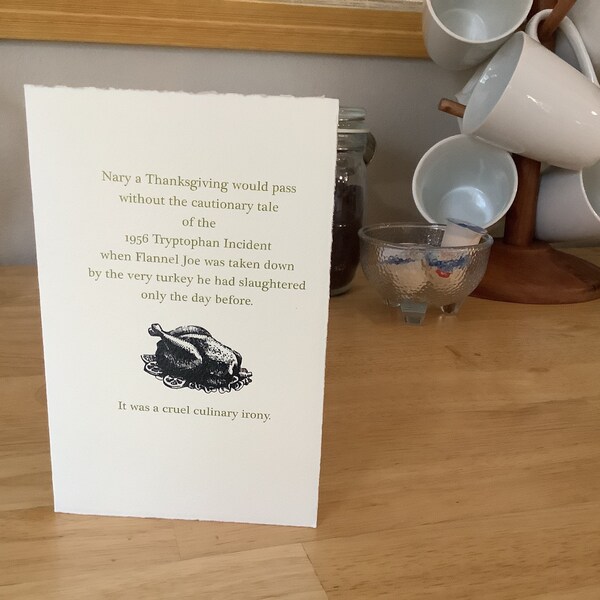 Thoughtful Condolence Card on Soft, Felted Italian-made Paper—printed ...