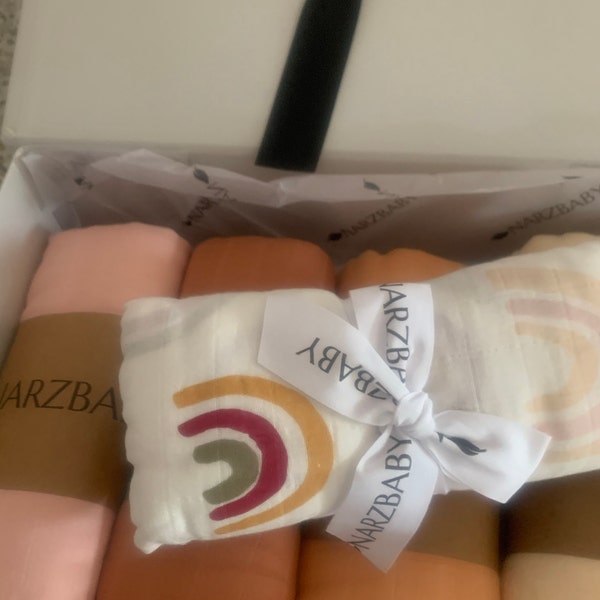 Muslin Swaddle Blanket Baby Swaddle Blanket Bamboo Swaddle Baby Girl ...
