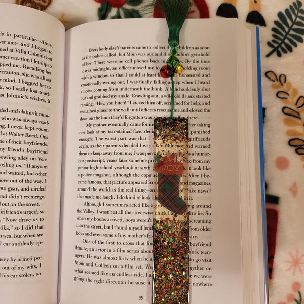 Opal Geode Bookmark With Beaded Tassel | Colorful Resin Book Mark ...