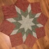 Quilted Table Topper Pattern Dresden Plate Table Topper PDF Instant ...
