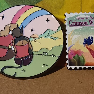 Catradora Meme Sticker and Pin Badge Princess Prom She Ra - Etsy