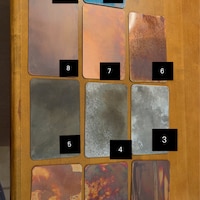 Patina Metal Color Samples - Etsy UK