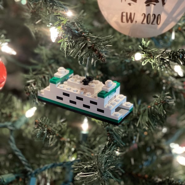 Ferry Christmas Ornament Brick Kit - Bricks and Full Color Instructions ...