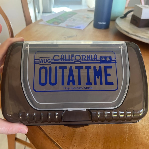 Back to the Future OUTATIME - Vinyl Decal Sticker - Back to the Future ...