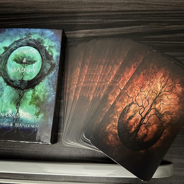 Spirits & Shadows Oracle Deck - 52 Card Intuitive Oracle Deck Featuring ...
