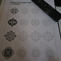 Mandala WOW Ruler 3-in-1 Compass + Protractor + Ruler, Dot Mandala Tool ...