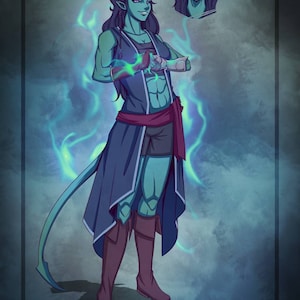 Necromancer D&D Token Frame/digital Token/tabletop/dungeons and Dragons ...