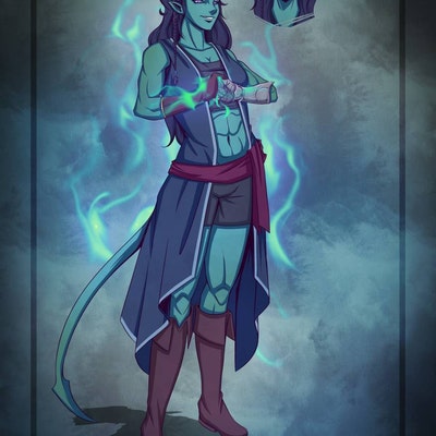 Necromancer D&D Token Frame/digital Token/tabletop/dungeons and Dragons ...