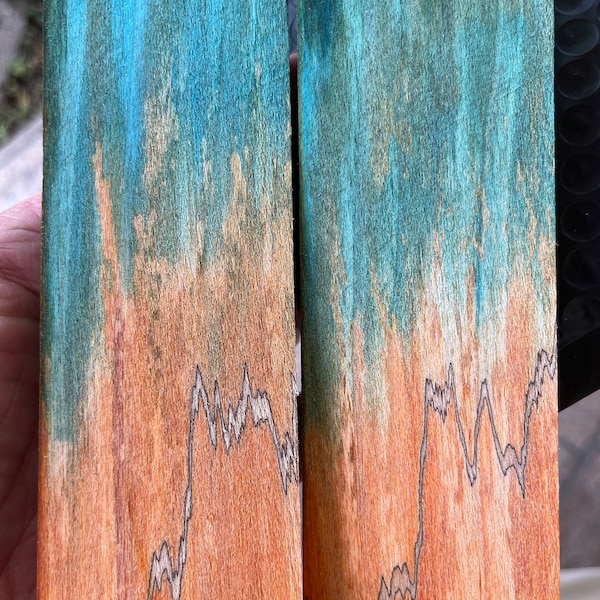 Brown Malleeknife Handle Scales 3/8 X1.5 X 5. S53 - Etsy