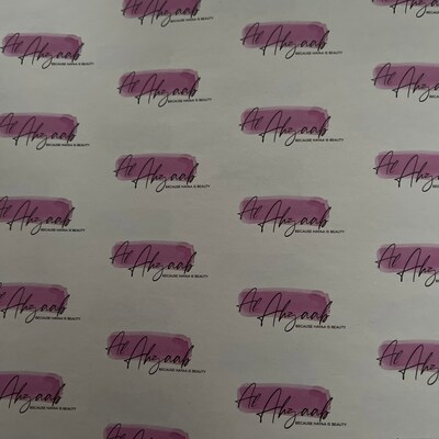 Branded Tissue Paper, Custom Tissue Paper, Full Color Tissue Paper ...