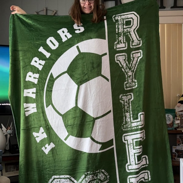 Hockey Beach Towel, Custom Beach Towel, Sport Team Logo Personalized ...