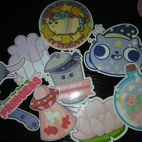 Ahhhhhhh Possum Die Cut Sticker - Possum Stickers, Kawaii Sticker ...