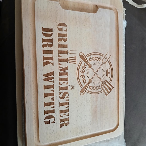 Grill Board With Name Engraving / High Quality Cutting Board for the ...