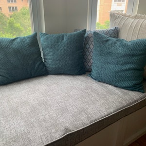 Kitchen Dining Banquette Bench Cushions Custom Made EXAMPLE - Etsy