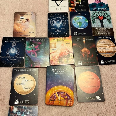 Purple Divine Love Oracle 100 Cards - Etsy