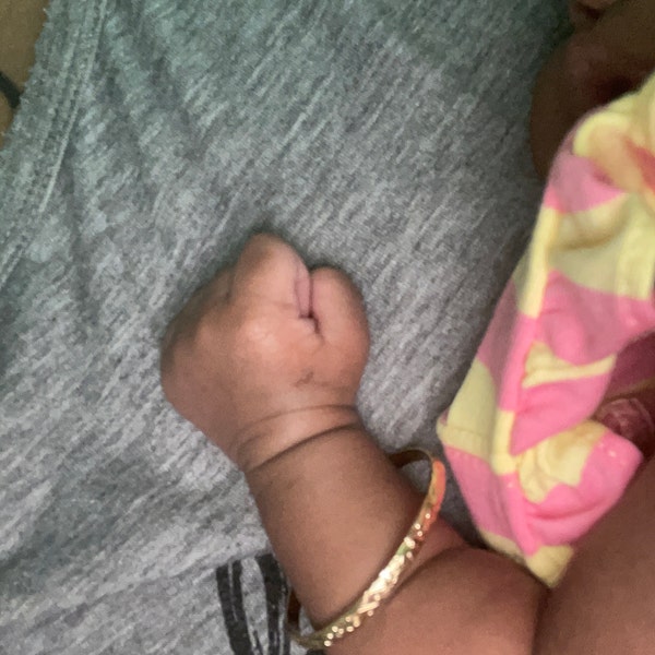 Thin Gold Baby Bangle Hawaiian Heirloom Design Hamilton Hawaiian Gold ...