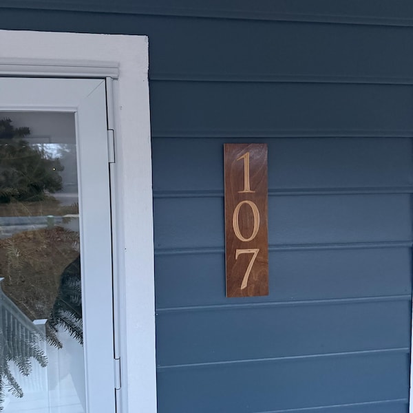 House Number Sign, House Numbers, House Number Plaque, Address Sign ...
