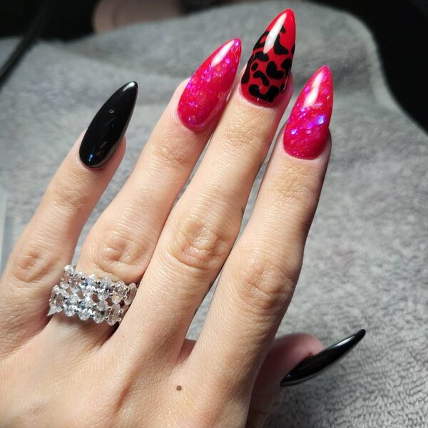 CLOUT- Black Nail Dip Powder, Black Dip Powder, Nail Dip, Dip Nails ...