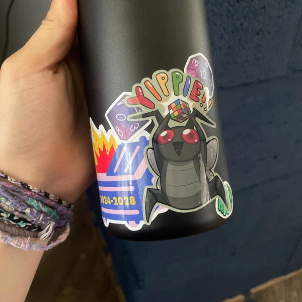 Loot Hoarding Bug YIPPIE 3 Inch Glossy Vinyl Sticker (lethal Company ...