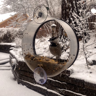 Lightbox Window Bird Feeder - Etsy