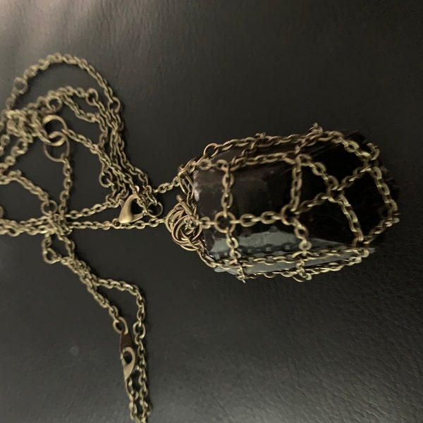 Chain Pouch Necklace - Etsy