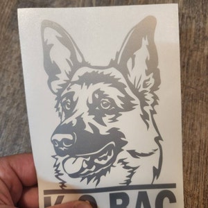 Personalized German Shepherd Decal German Shepherd Sticker - Etsy