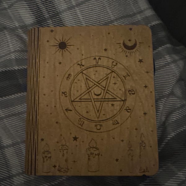 Handmade Wooden Spirit Ouija Board With Planchette-talking Board-board ...