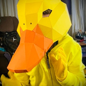 DUCK MASK - Etsy