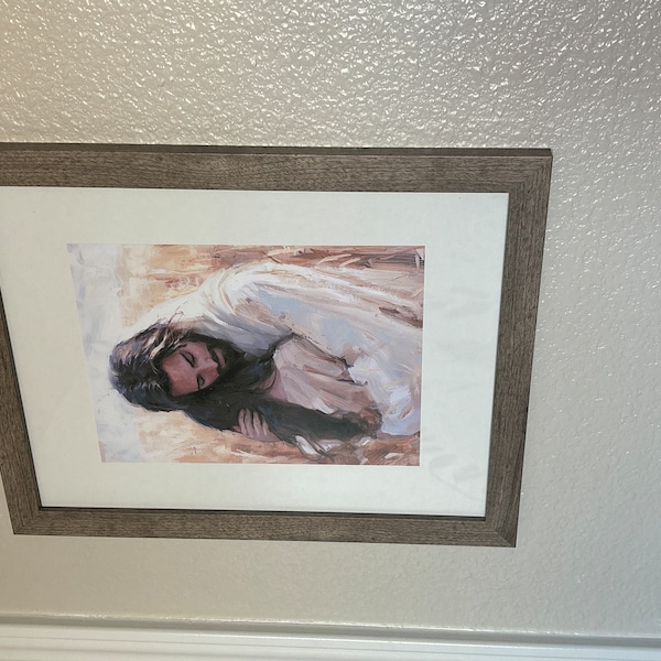 Healing Embrace | Digital Download | Jesus Embracing Woman | Christian ...