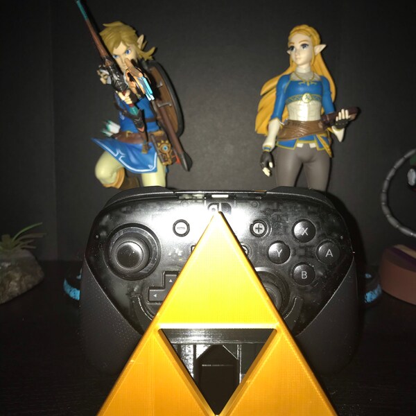 Nintendo Switch - Zelda Triforce - Pro Controller Stand - Etsy