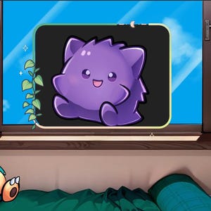 Pngtuber | Reactive Image | Gengar Pokemon Stream 12 Png Files for OBS ...