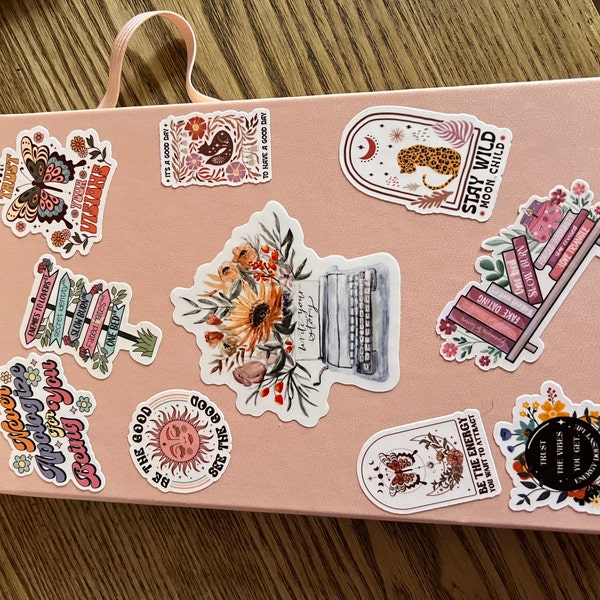 Boston Terrier Sticker Pack | 27 Stickers Included | Decal | Sticker ...