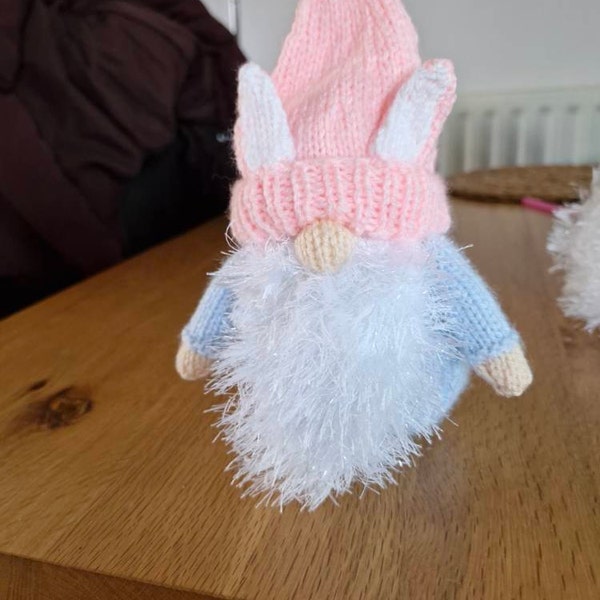 PDF Knitting Pattern Easter Bunny Gonk Gnome Toy Ornament Chocolate ...