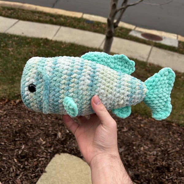 PATTERN: Plush Barry the Bass Pattern Instructions for Making a Bass ...