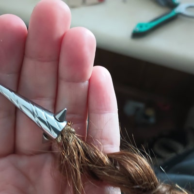 Smaller Hair Spikes Jewellery for Dreadlocks and Braids. Braided Hair ...