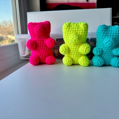 Gummy Bears Crochet Pattern PATTERN ONLY PDF Download Amigurumi ...