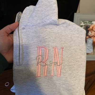 Nurse Custom Quarter Zip Sweatshirt-jerzees Nublend Quarter Zip-custom ...