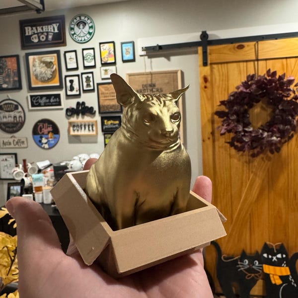 Banana Gold 3D Printed Miniature Mini Figure Figurine Gift Desk Cute Collection Decoration Fruit ...