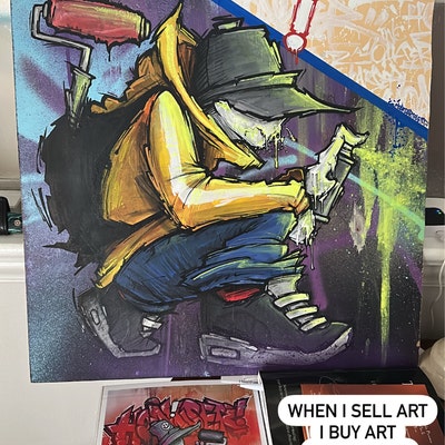 Graffiti Robot Model Handmade With Recycled Plastics Burner Bot - Etsy