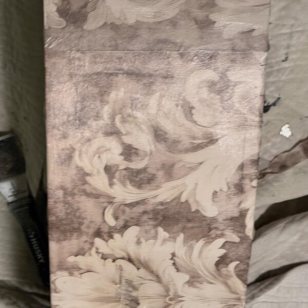 21x29" Large Decoupage Tissue Paper, Neutral Baroque Decoupage Paper ...