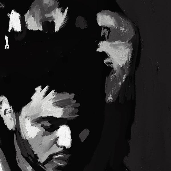 The Weeknd Poster Oil Painting, Digitized Version, Poster on Premium ...