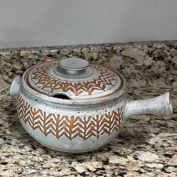 Large California Pottery Sphere Vase by SDW Designs West Raul Coronel ...