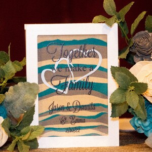 Blended Family Wedding Sand Ceremony Shadow Box Set Unity - Etsy