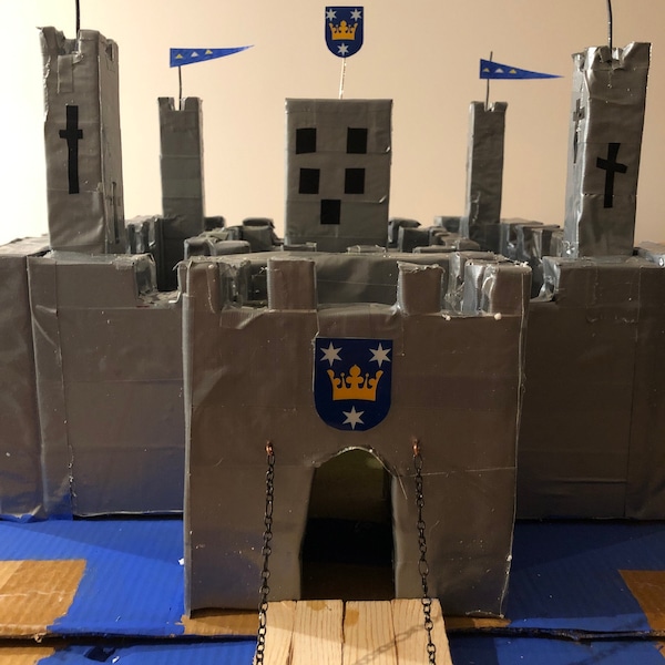 Castle & Keep Bundle: Printable Papercraft - Etsy