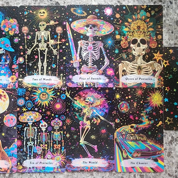 Tarot Deck, Tarot Card Deck, Tarot Deck With Guidebook, Unique Tarot ...