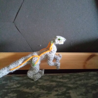 Microraptor Dinosaur Crochet Pattern by Crafty Intentions DIGITAL PDF ...