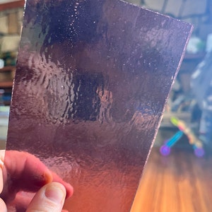 Stained Glass Sheet Clear Corteza Transparent Spectrum MOSAIC - Etsy