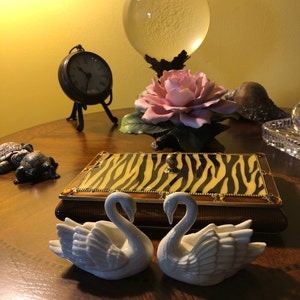 Vintage Princess House Crystal Buffet Silverware Caddies - Etsy