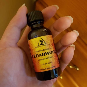 1 Oz CEDARWOOD ESSENTIAL OIL Organic Aromatherapy Natural 100% Pure ...