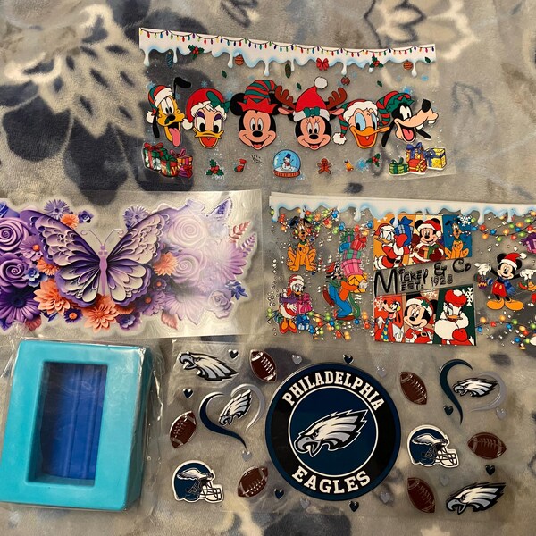 UV DTF Princess , Full Color Transfers, Waterproof, Ready to Ship - Etsy